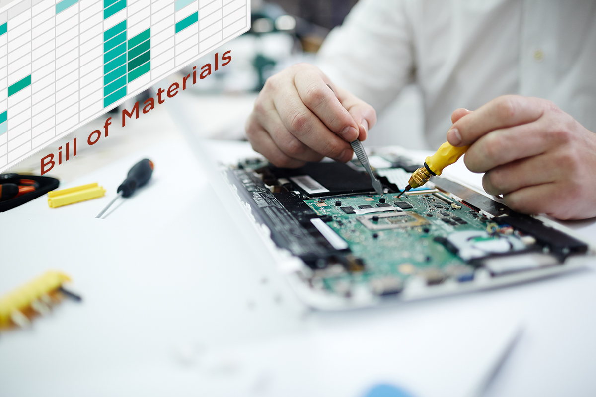 How To Create Bill Of Materials For Electronics Assembly Sparrow ERP